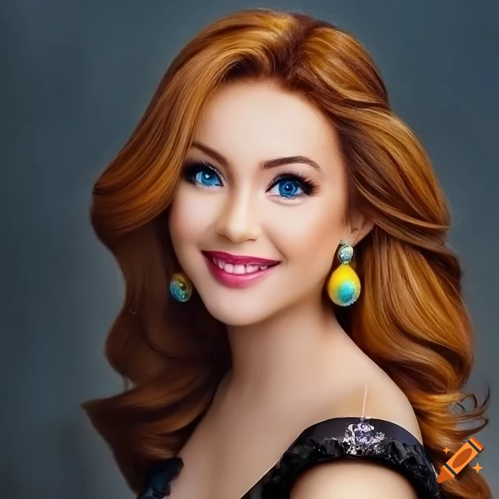 Real-life portrait of princess daisy