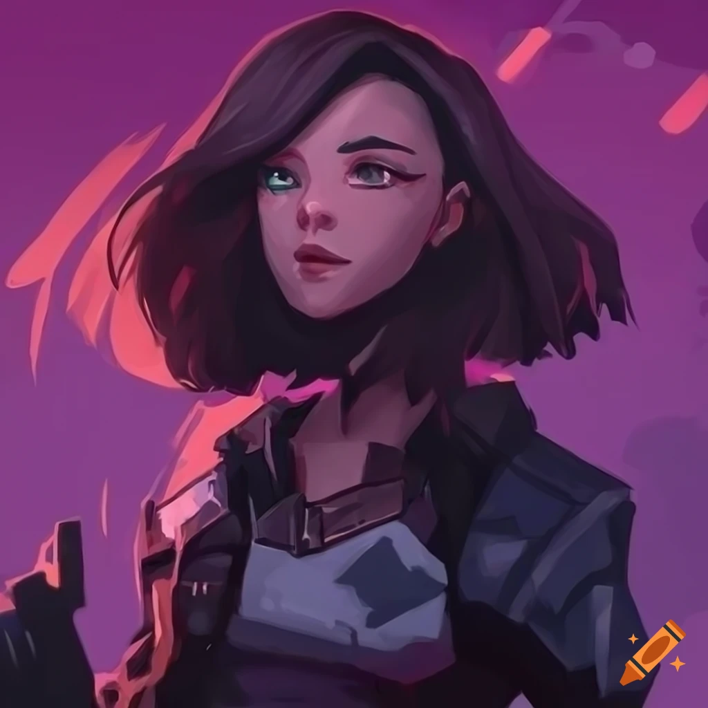 Fanart of valorant character