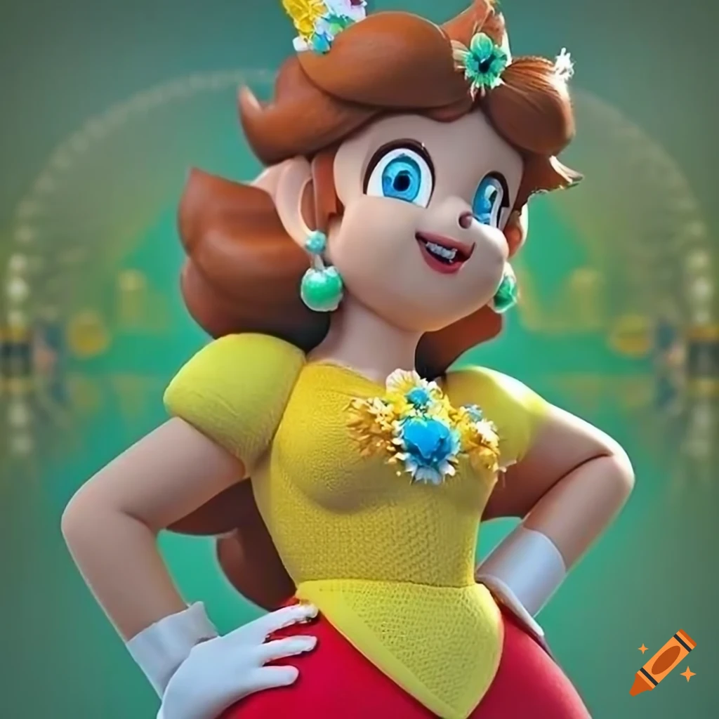 High-resolution portrait of princess daisy