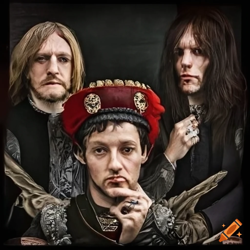 Poster of a band featuring king henry vii
