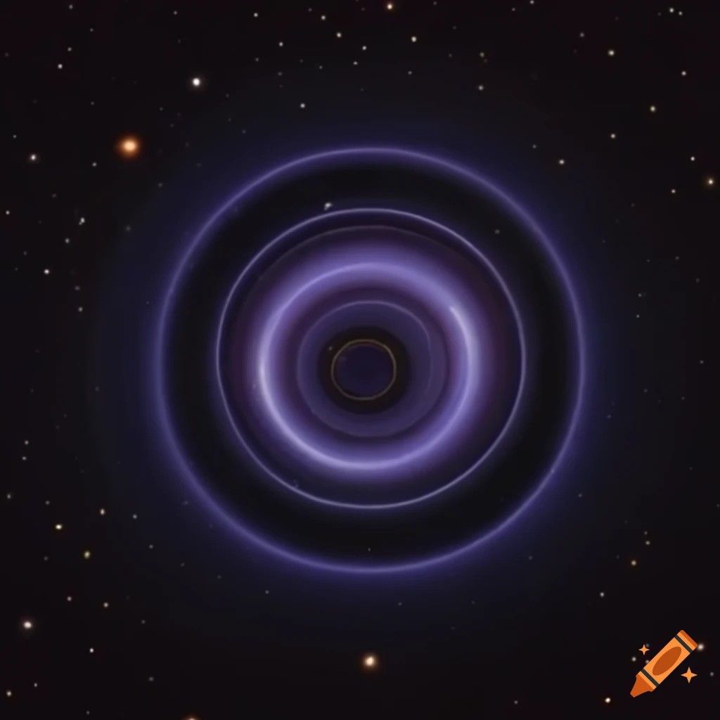 Artistic representation of a homeomorphic spacetime-loop