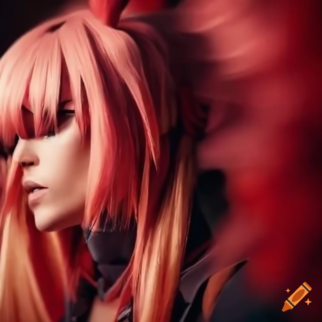 Baiken from guilty gear strive on Craiyon