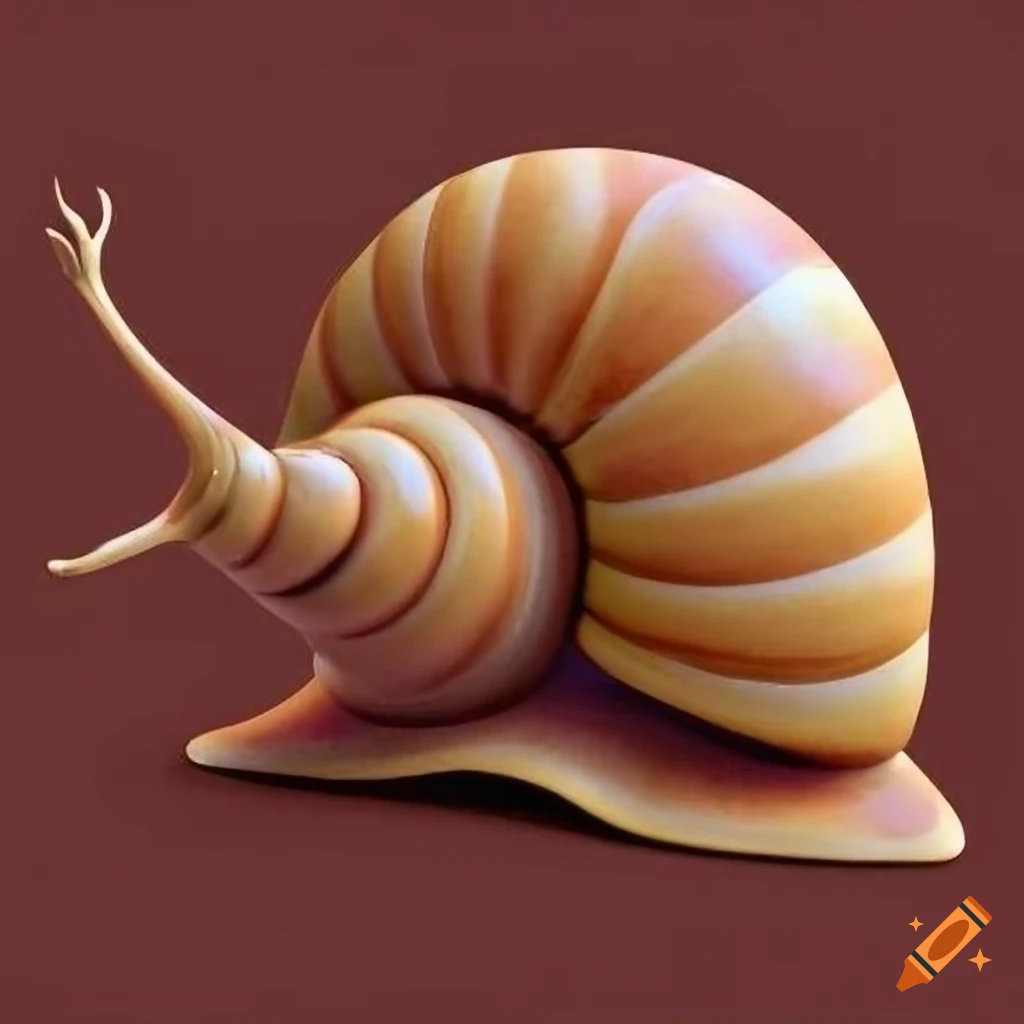 Tile pattern in the shape of snails