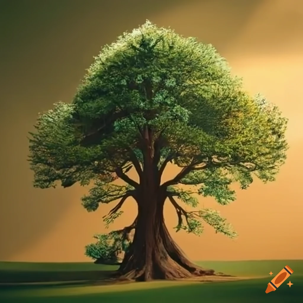 Tree in natural environment