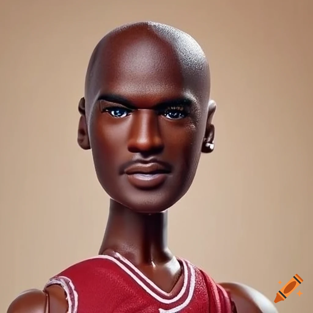 Michael jordan collectible barbie doll