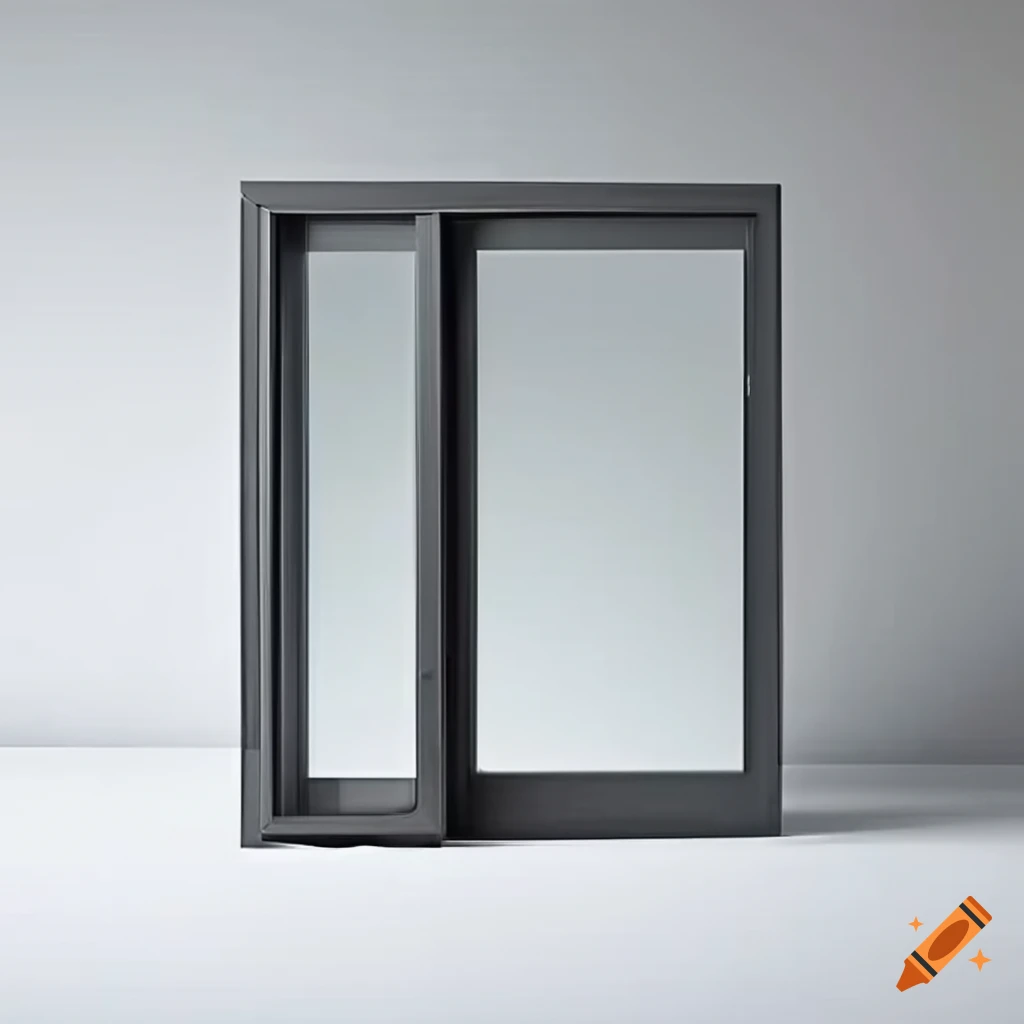 Plastic window frame for modern homes