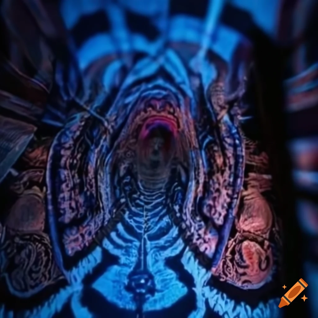 Abstract artwork representing breaking reality