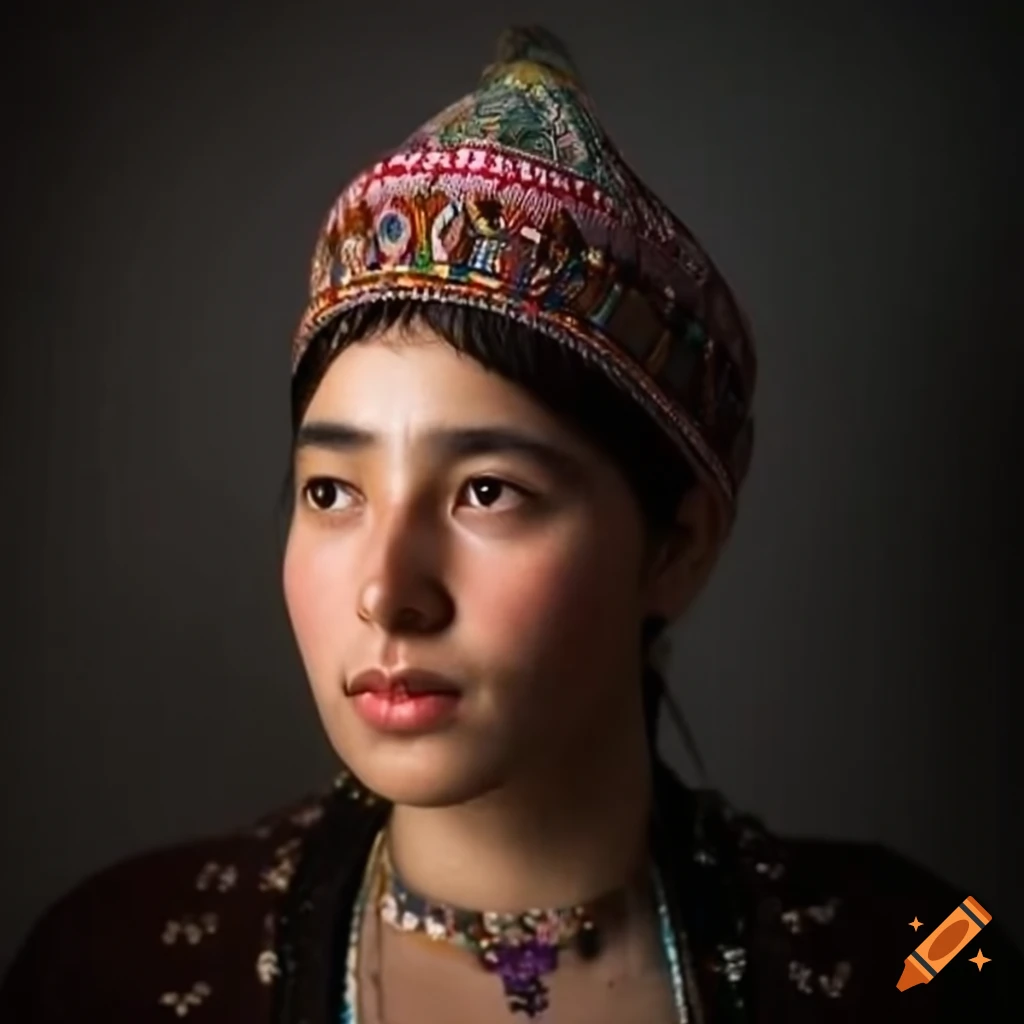 Image portraying the people of east turkistan on Craiyon