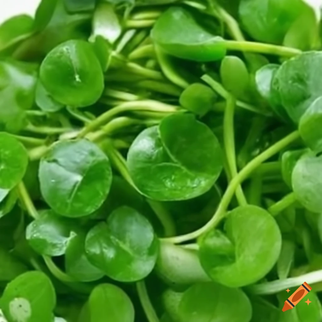 Watercress on Craiyon