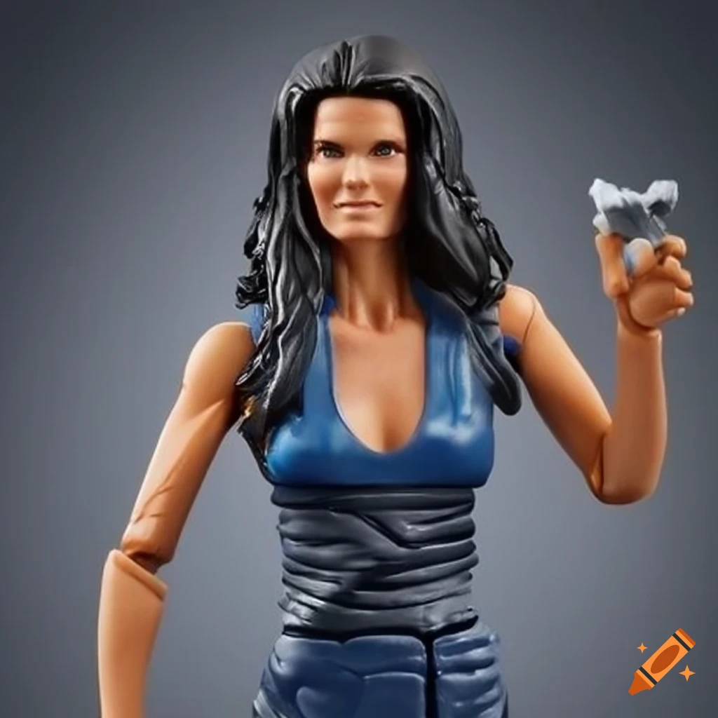 Angie harmon action figure on Craiyon