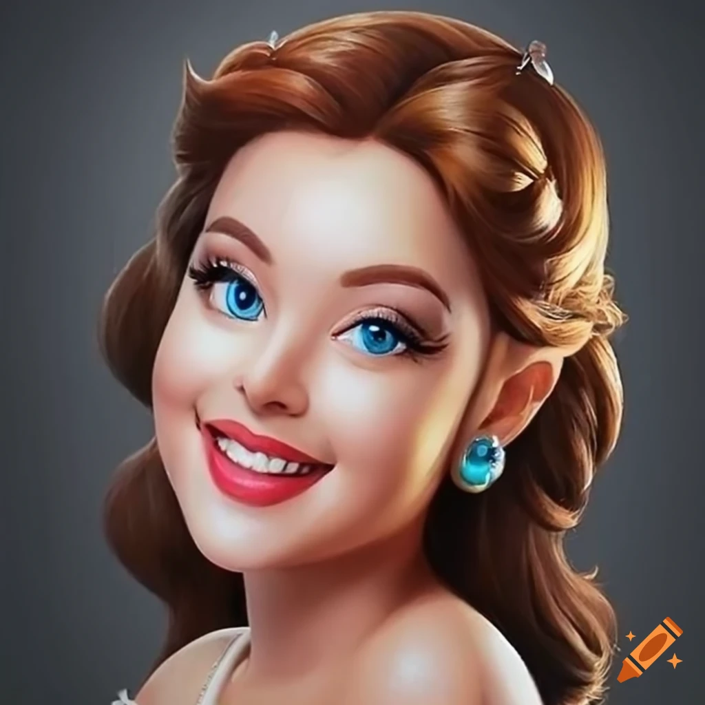 Detailed portrait of princess daisy