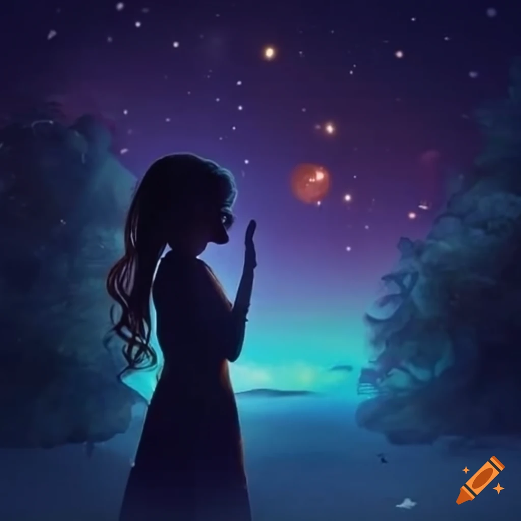 Image of a split view with night and day