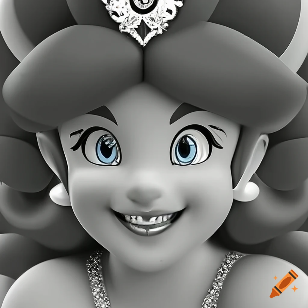 Realistic portrait of princess daisy on Craiyon