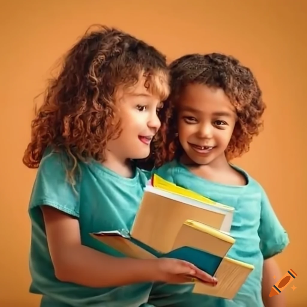 Kids sharing and swapping books