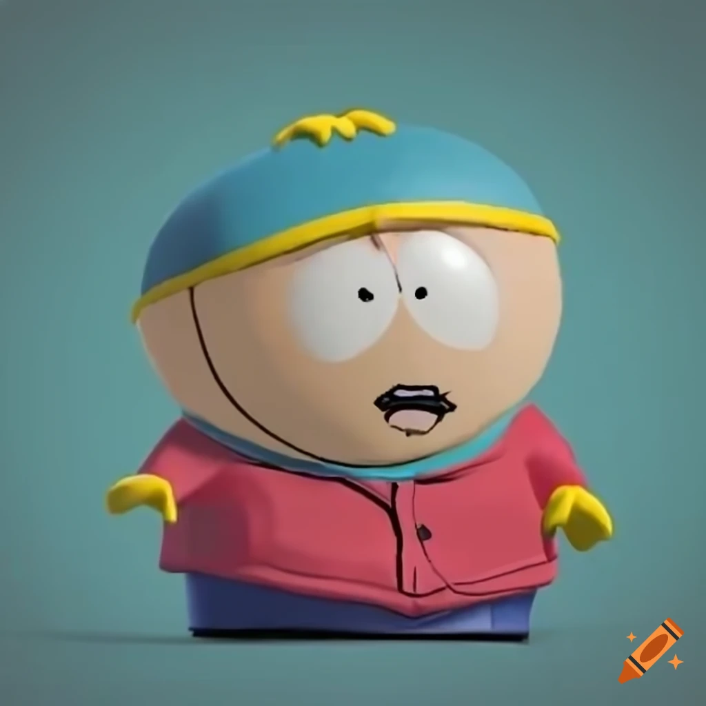 Cartman from south park as a roblox character