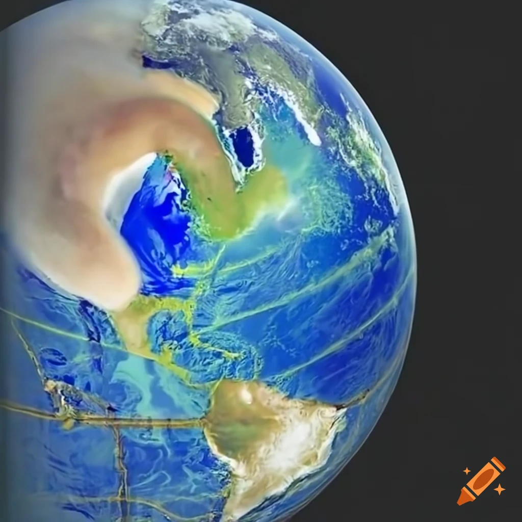 Image depicting the power of Earth shaking on Craiyon