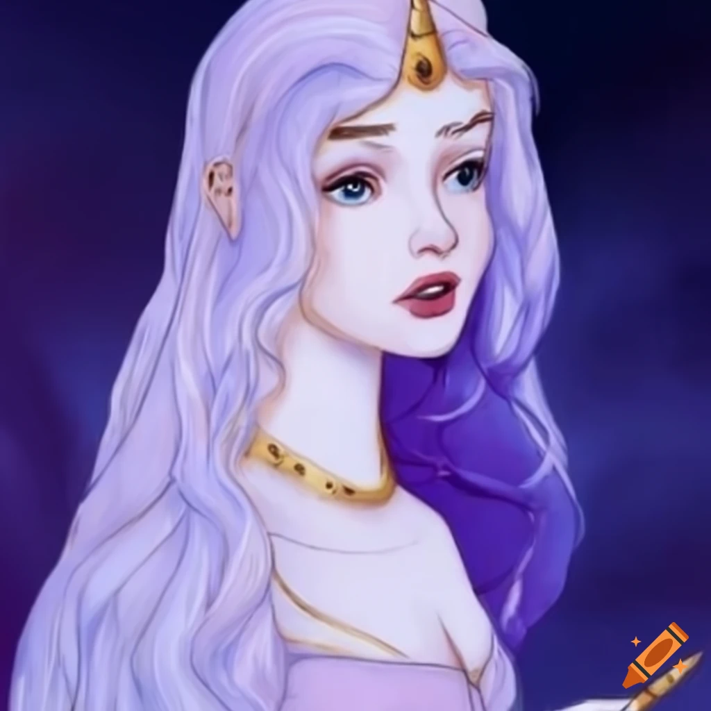 Image of amalthea from the last unicorn