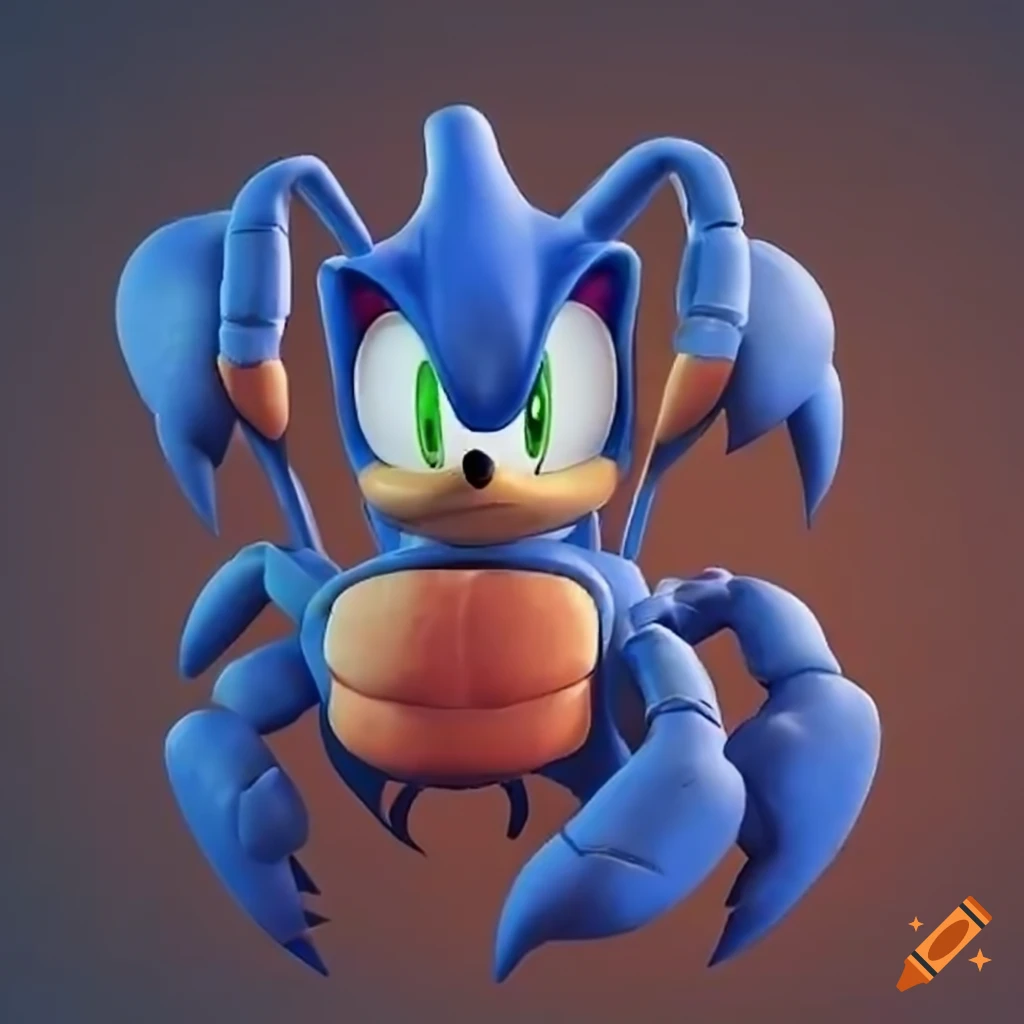 Crab named sonic