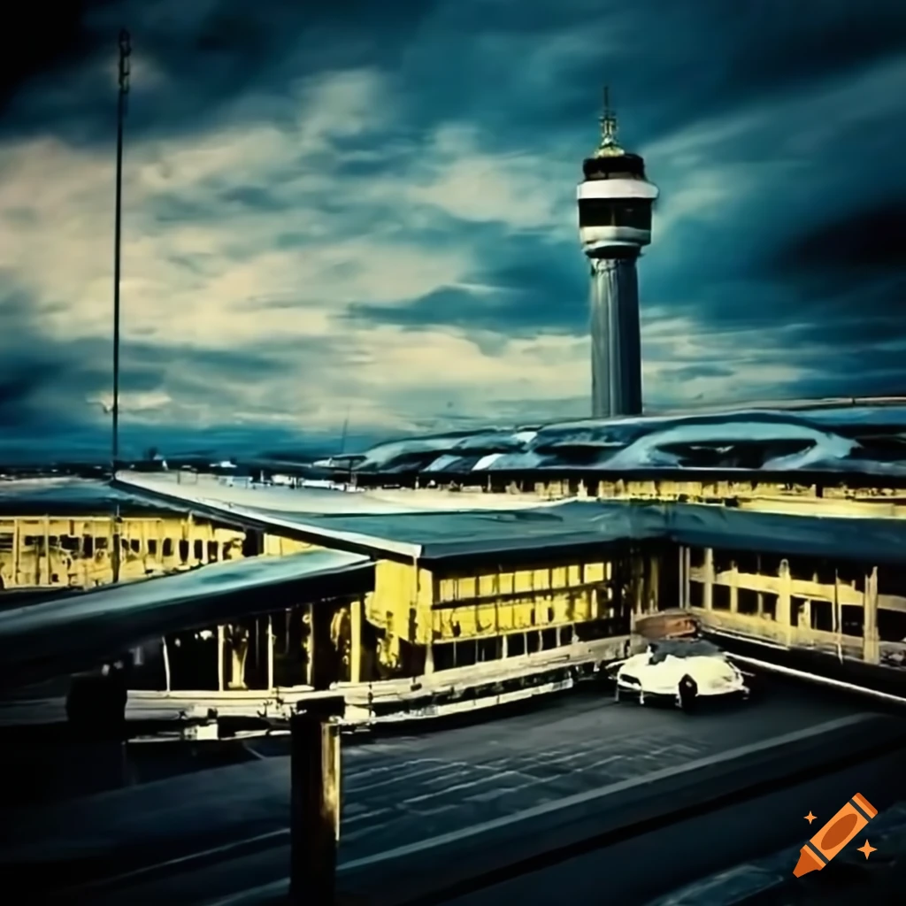 Artistic rendition of london heathrow airport on Craiyon