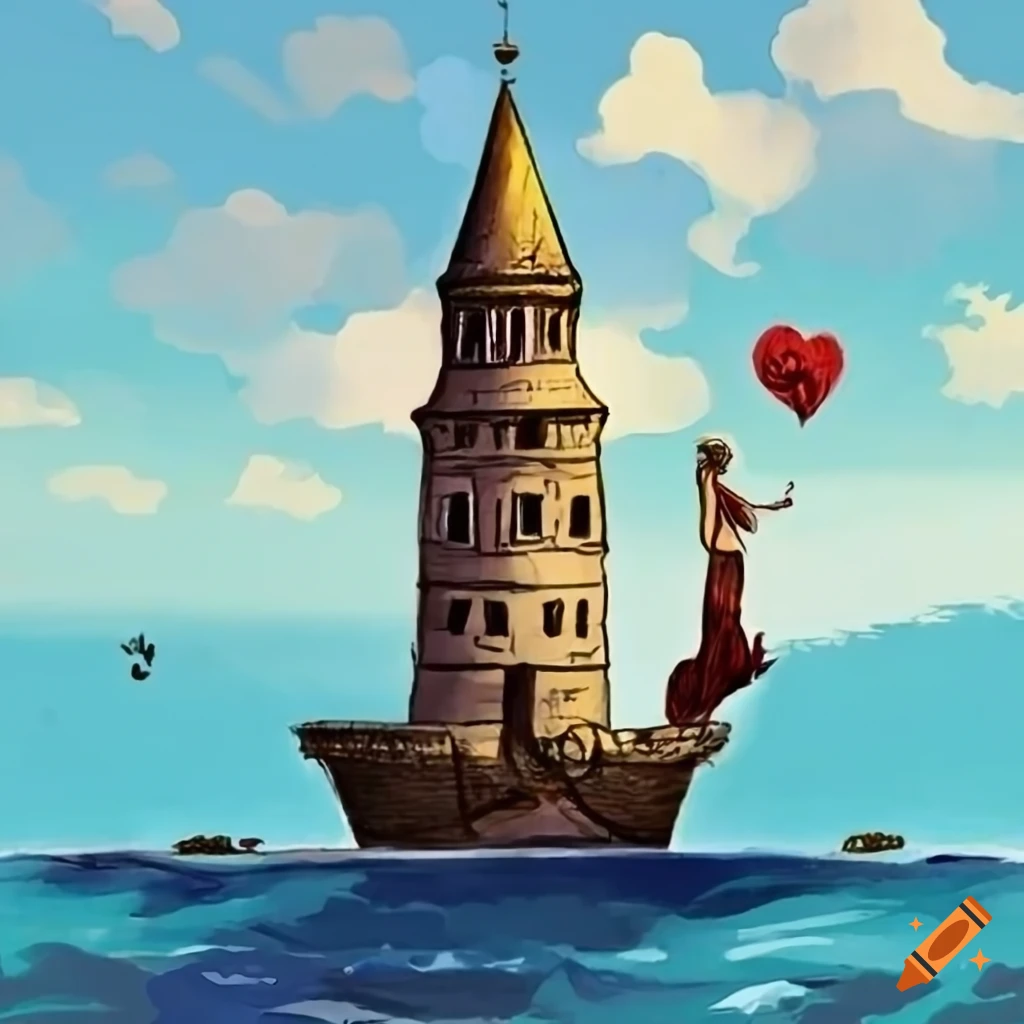 Illustration of the maiden's tower
