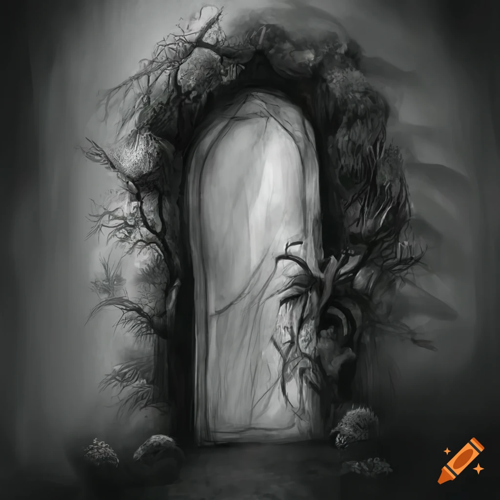 Door leading to a captivating fantasy realm on Craiyon