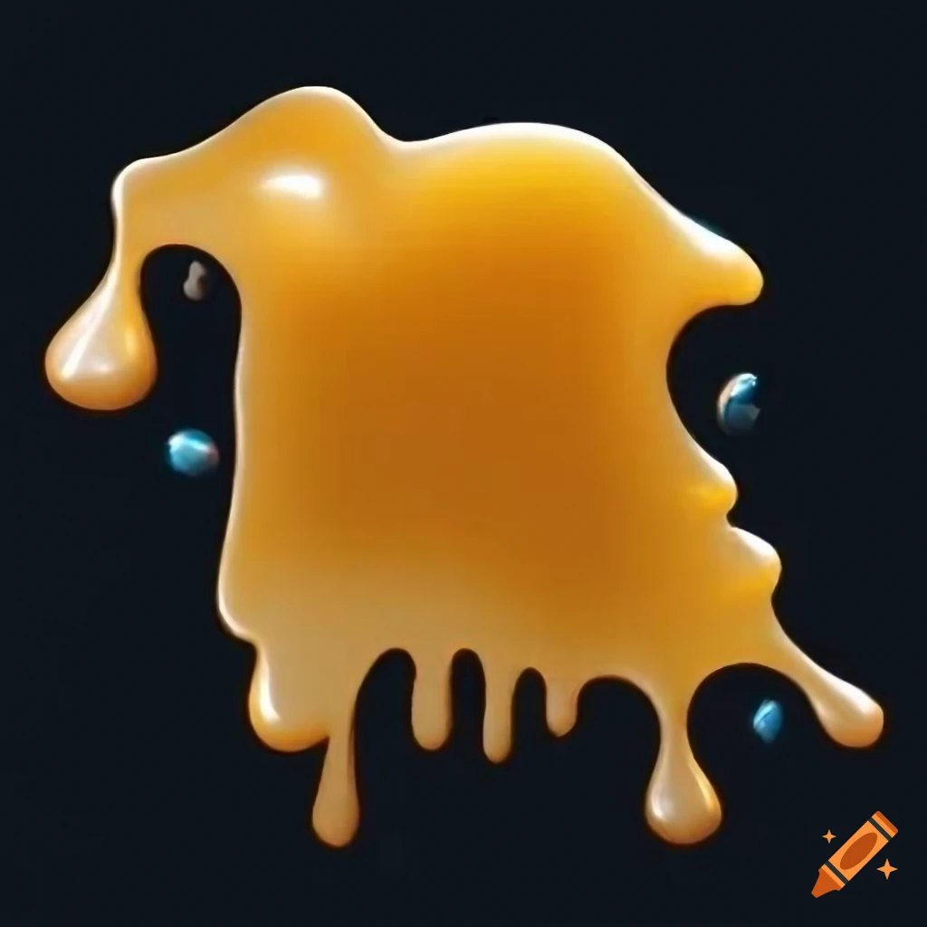 Wax dripping on a marijuana extract on Craiyon