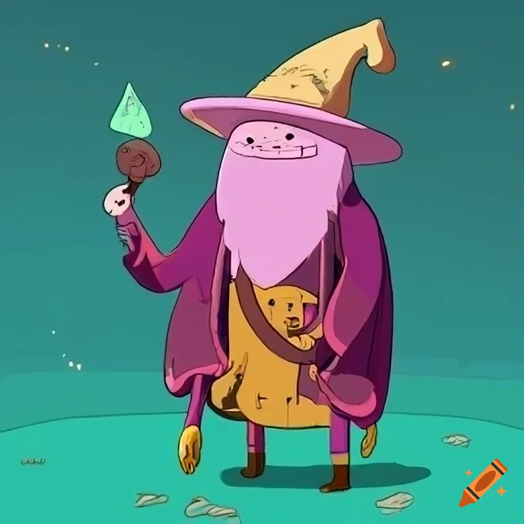 Merchant character in adventure time style