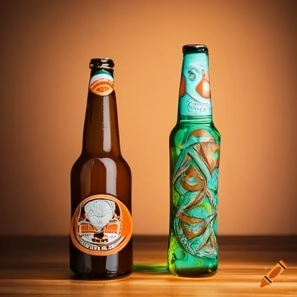 Valle bote craft beer in a stylish bottle