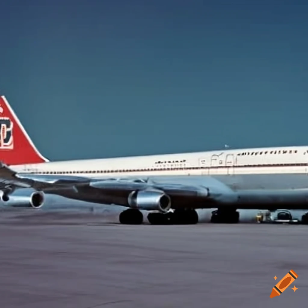 Boeing 707 airplane