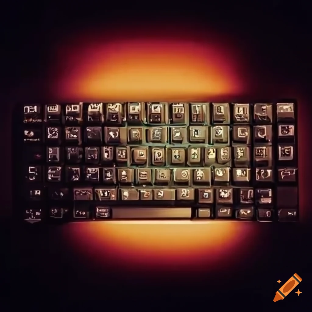 1970 vintage photograph of a computer