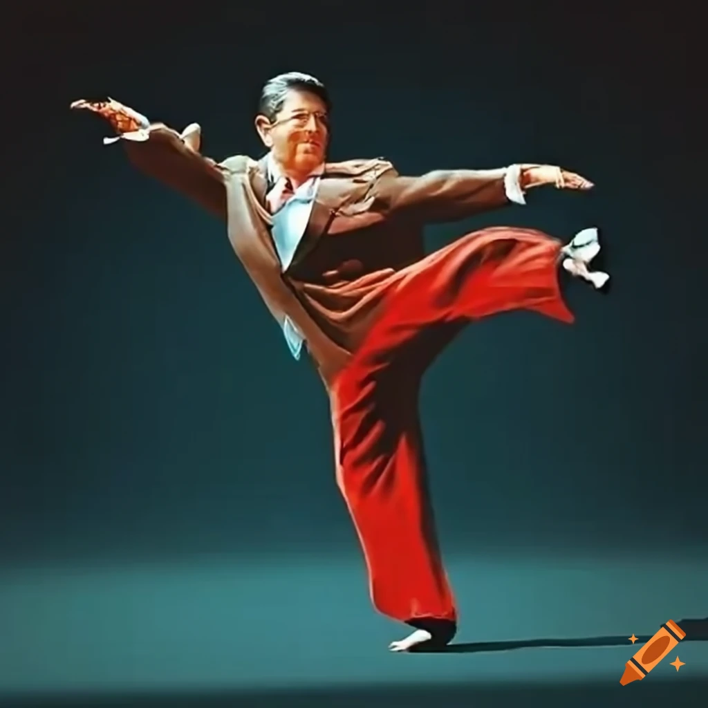 Ronald reagan breakdancing