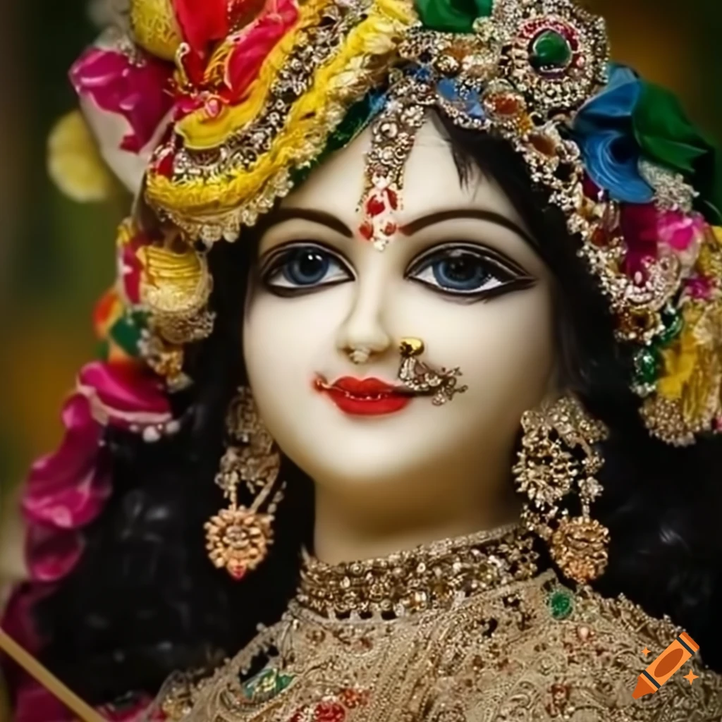 Photo of radha rani on Craiyon