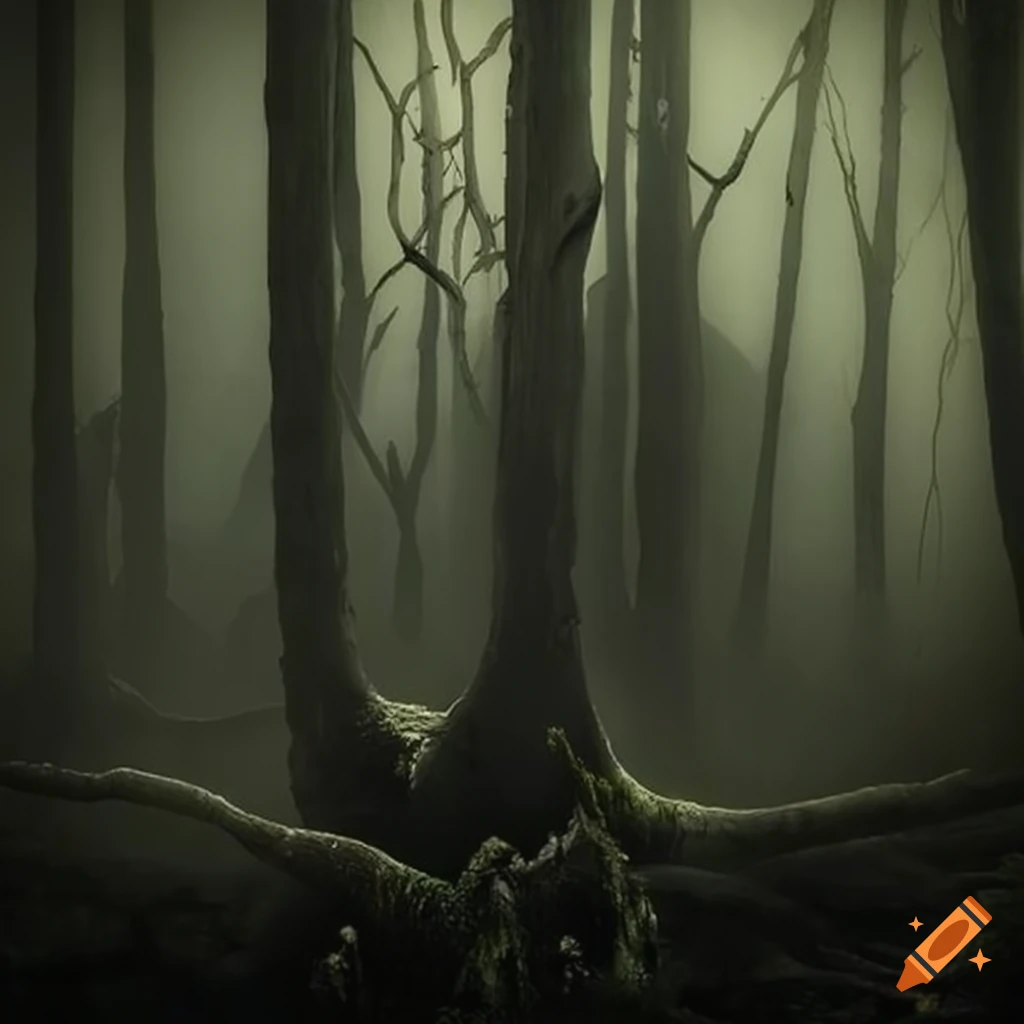 Eerie depiction of a poisonous tree