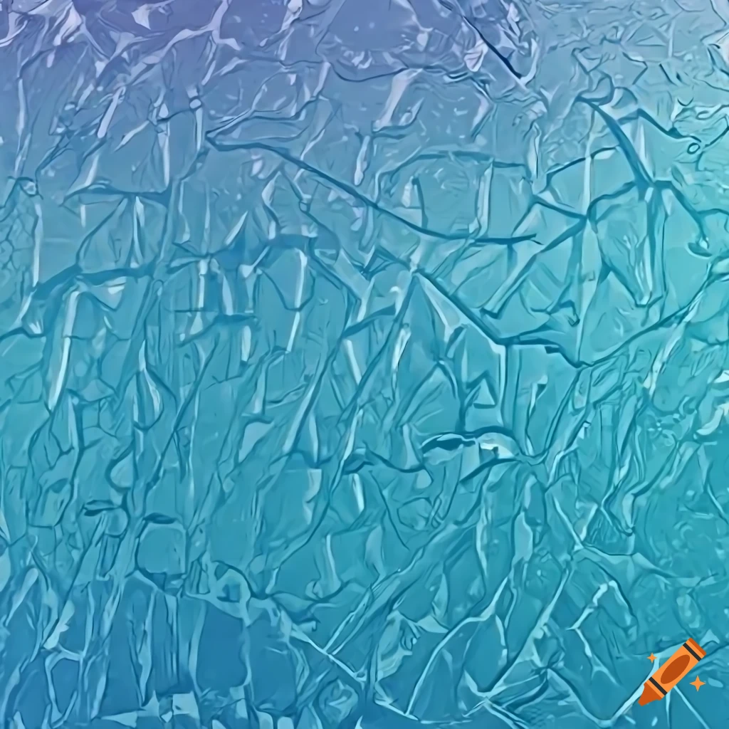 Manga-style glass texture