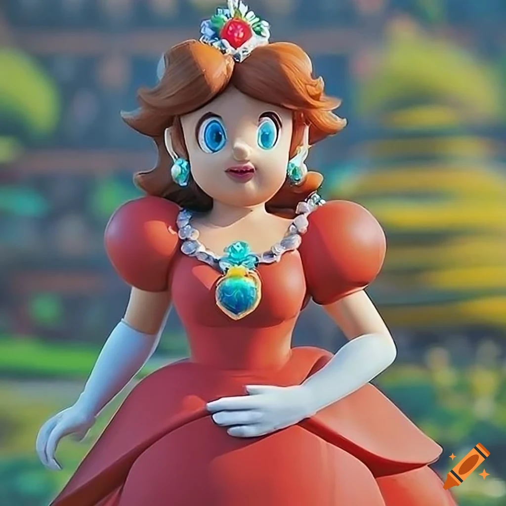 High-resolution portrait of princess daisy