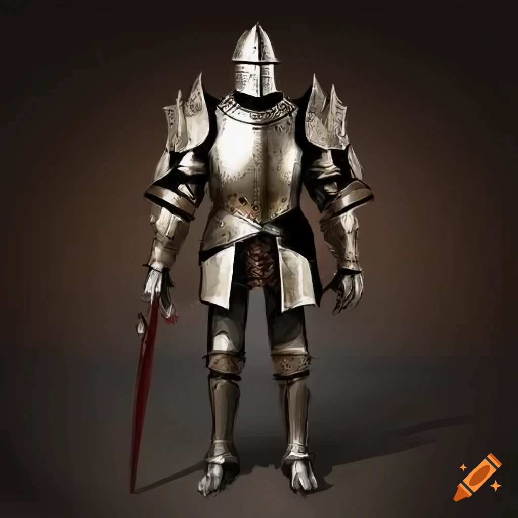 Image of an armored knight