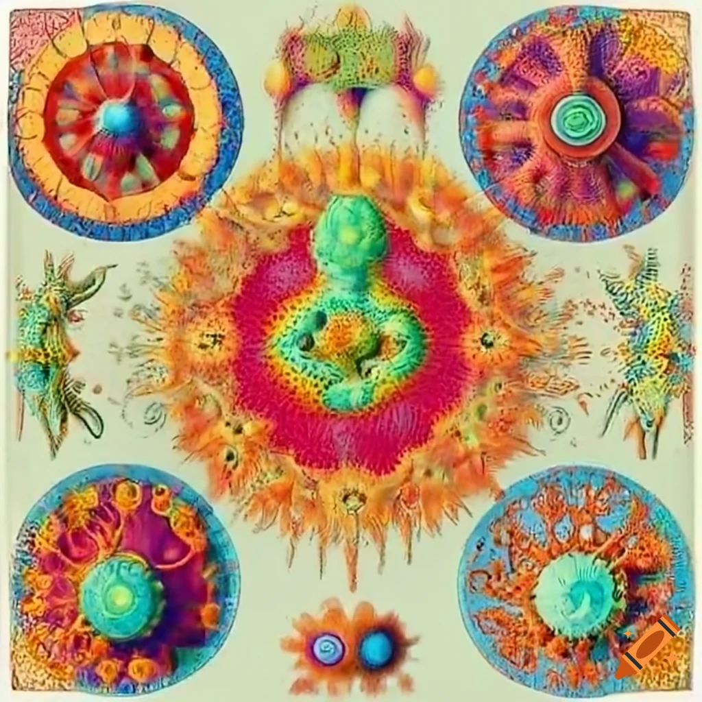 Surreal abstract art inspired by magic and mathematics on Craiyon