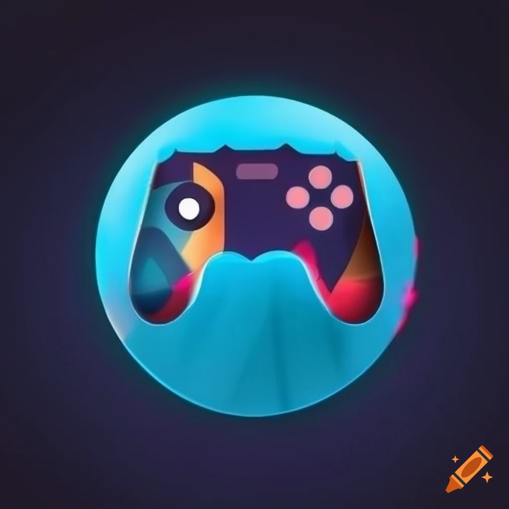Logo for a game hub on Craiyon