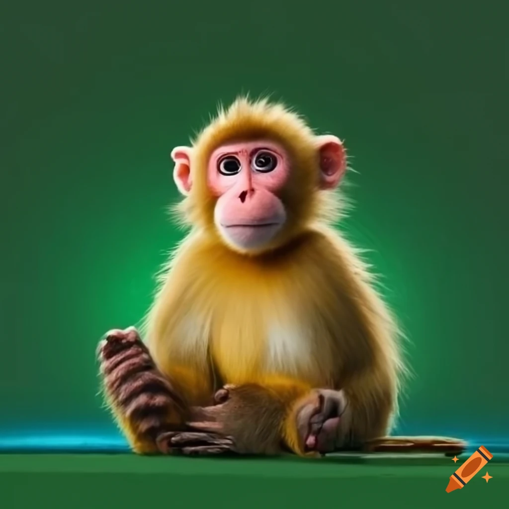 Image of monkeys on Craiyon