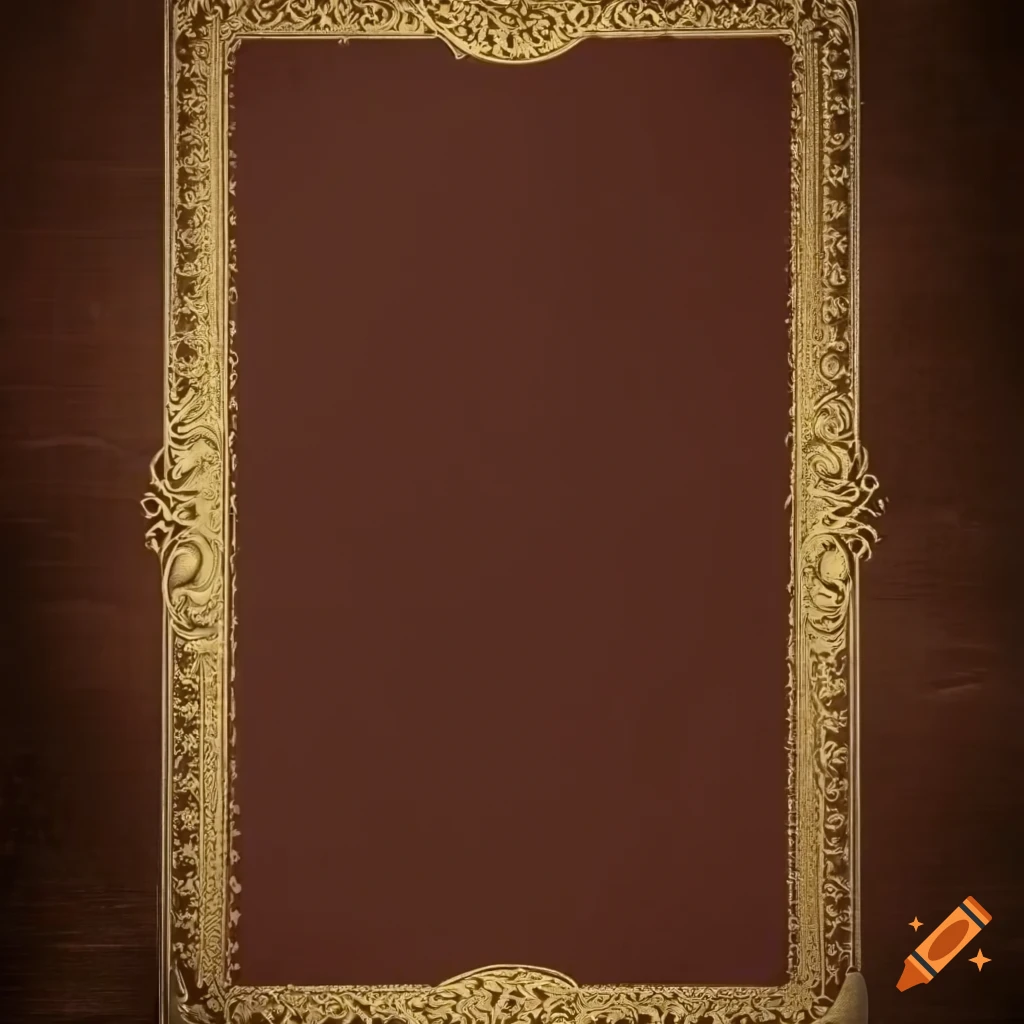 Elegant certificate template on textured paper background