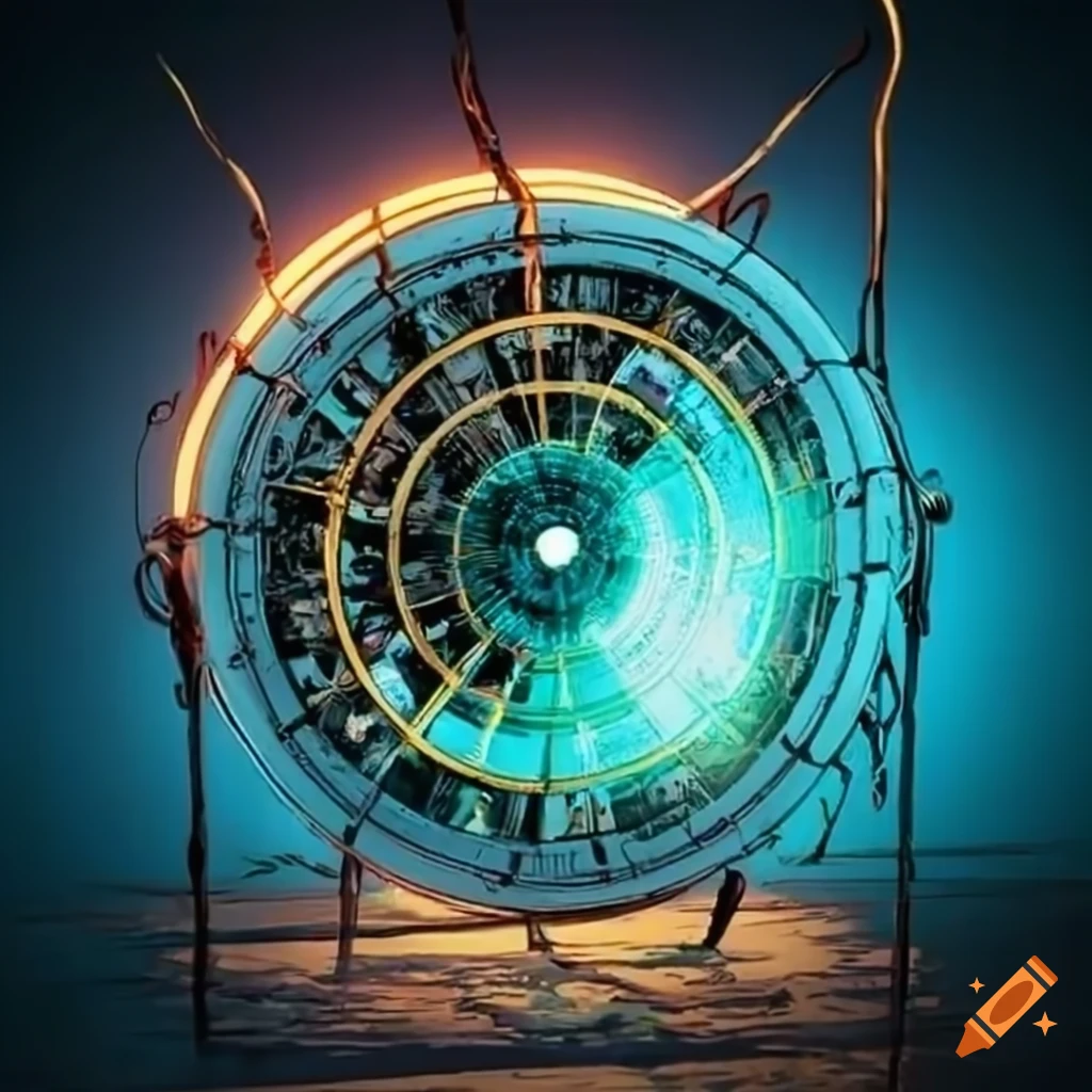 Illustration of a dc generator in action