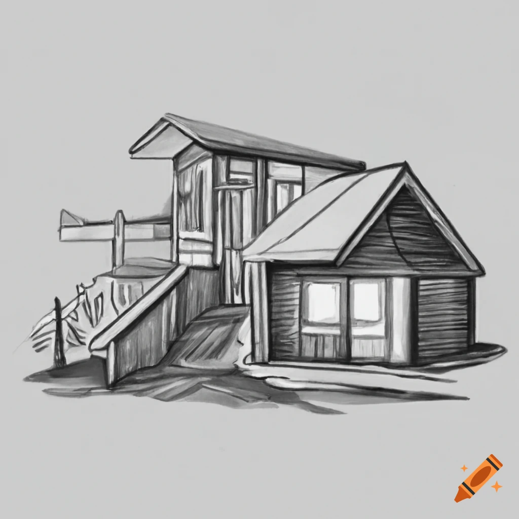 Pencil Drawings Of Cabins Cabin Drawings | The Cabins Of Wilsonia