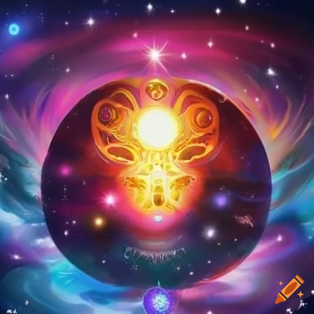 Mystical logo design for loka essence on Craiyon