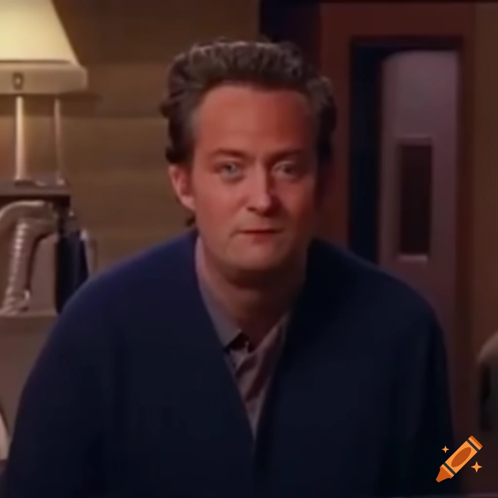 Matthew perry playing a kazoo
