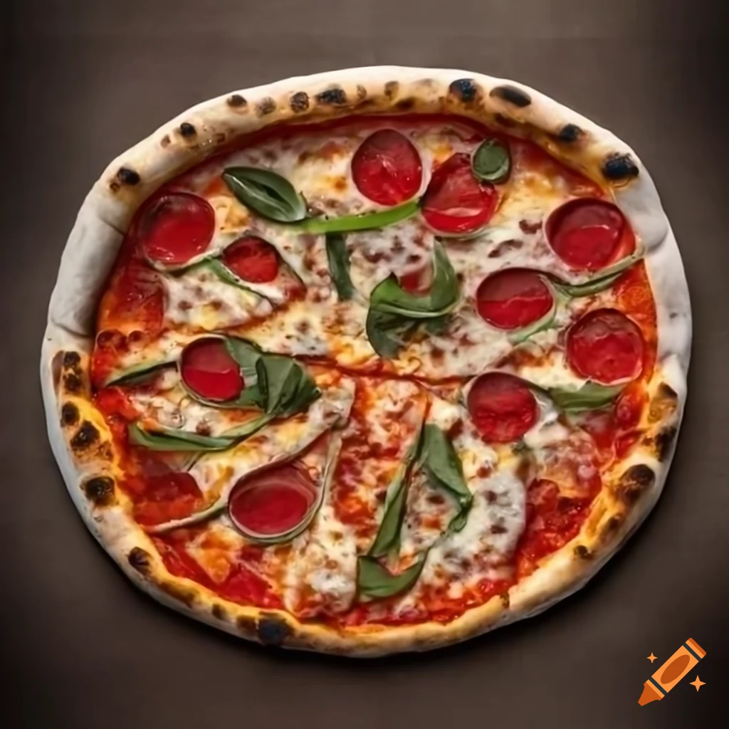 Delicious slice of pizza on Craiyon