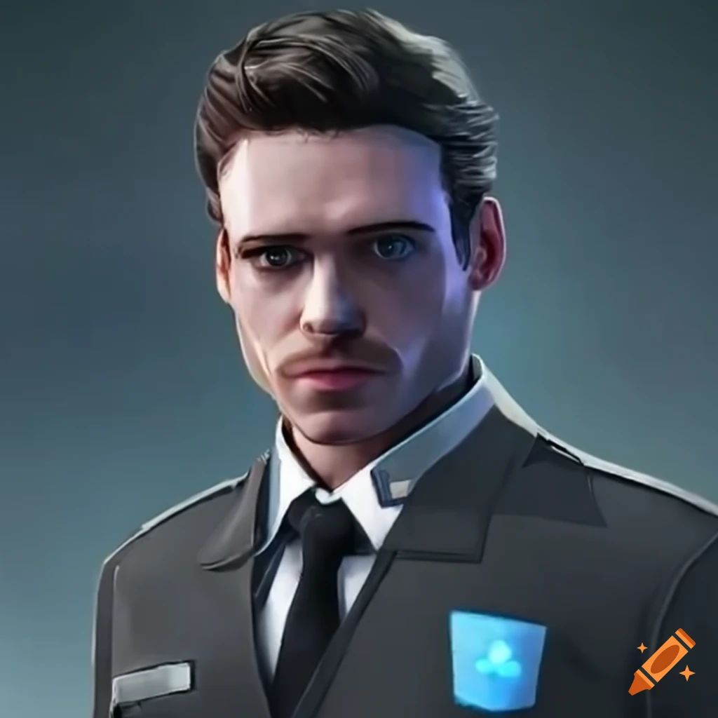 Richard madden as police officer in detroit become human