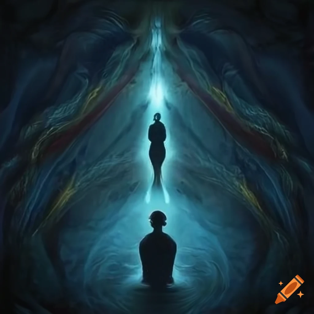 Abstract art representing the soul