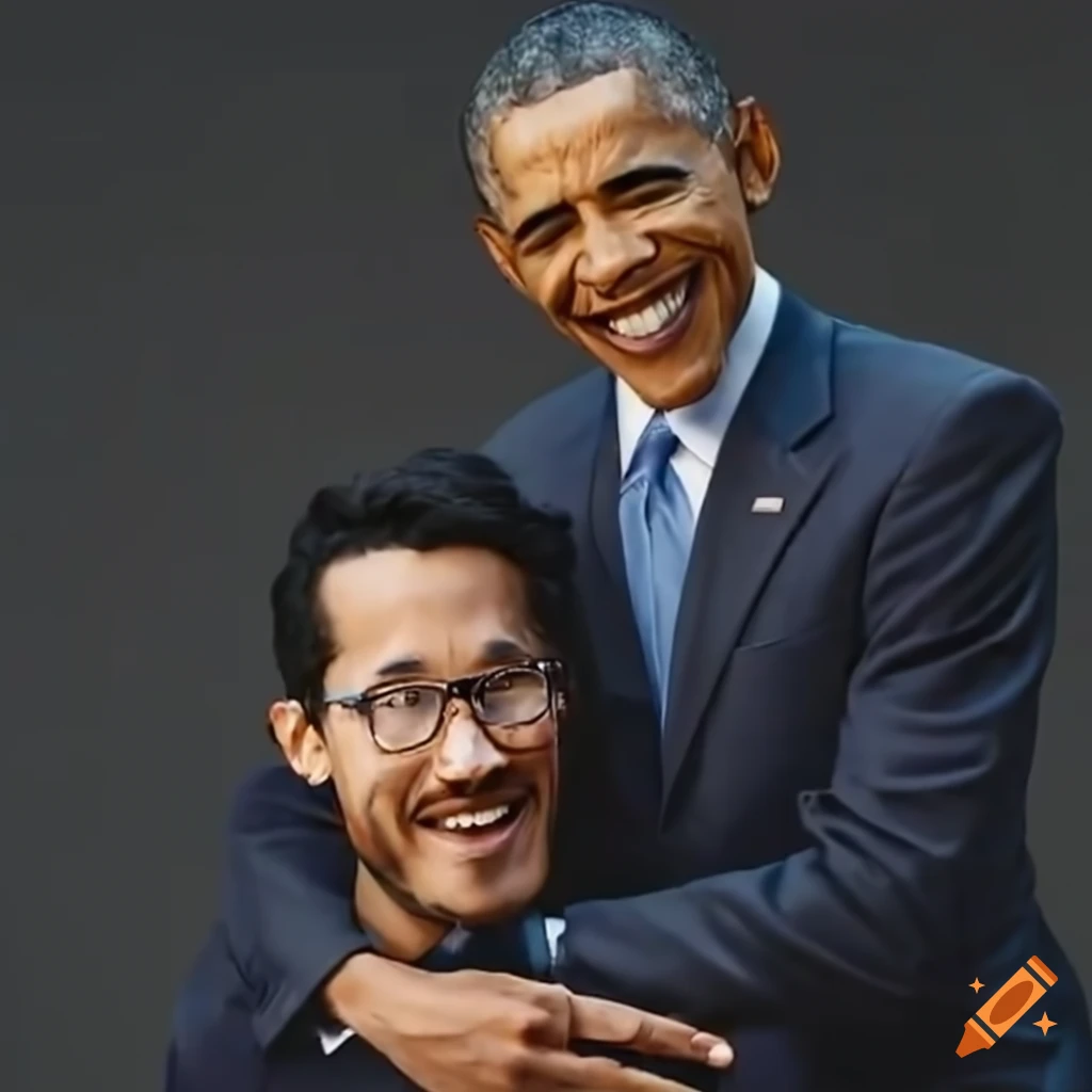 Barack obama hugging markiplier