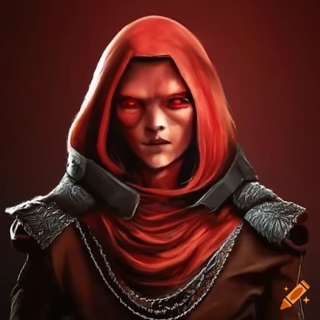 Portrait of eirik the red on Craiyon