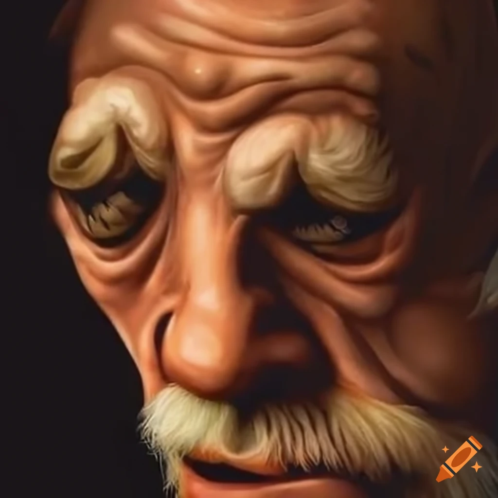 Funny depiction of robert darwin crying